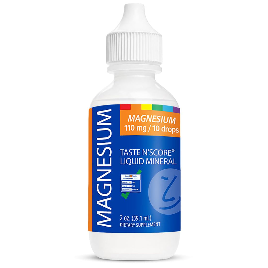 Taste N' Score magnesium liquid benefits