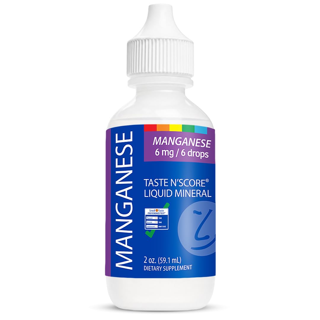 Taste N' Score manganese liquid supplement