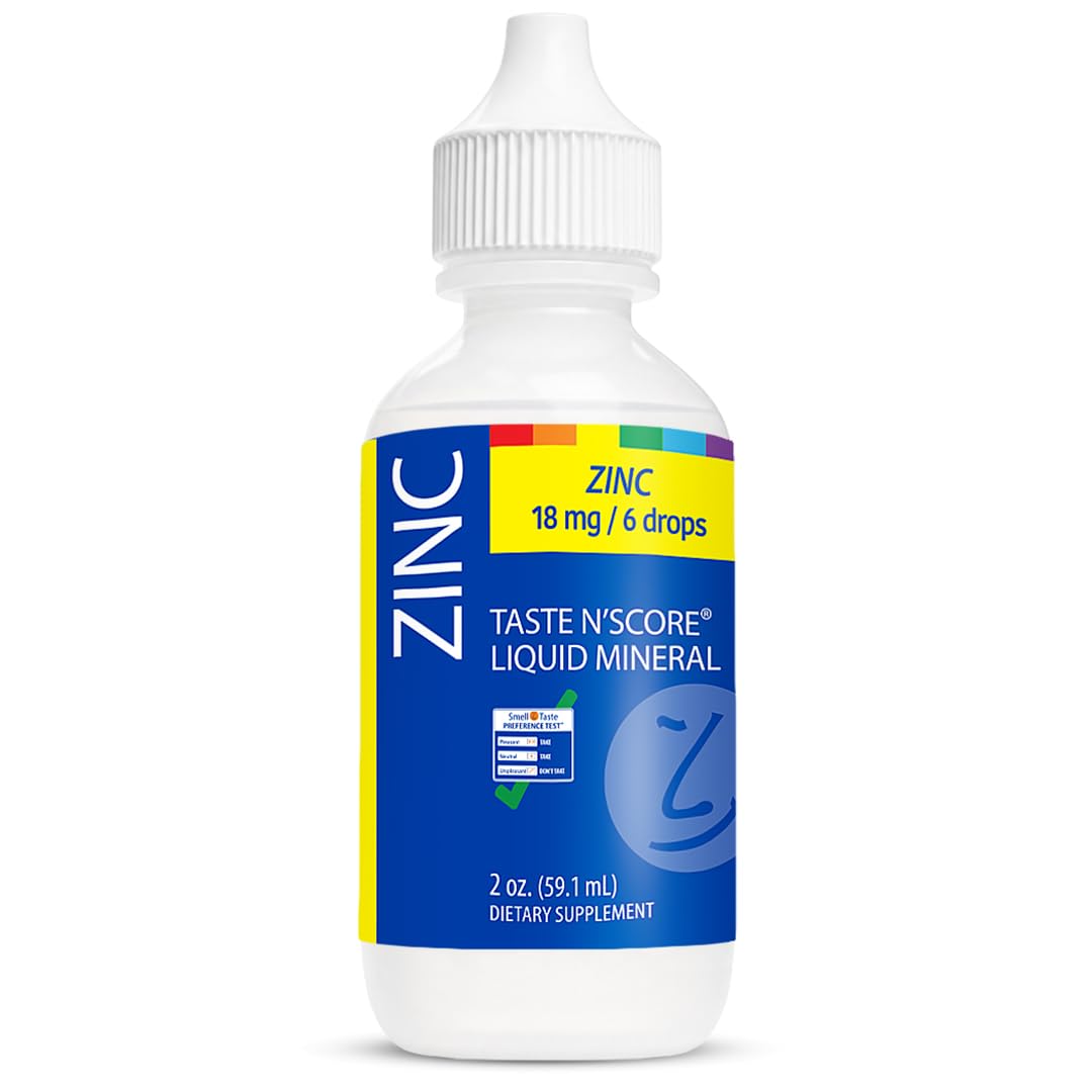 Taste N' Score zinc liquid supplement