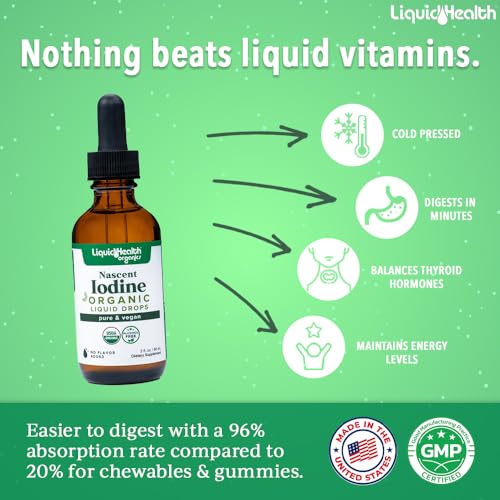 tasteless iodine drops for easy use