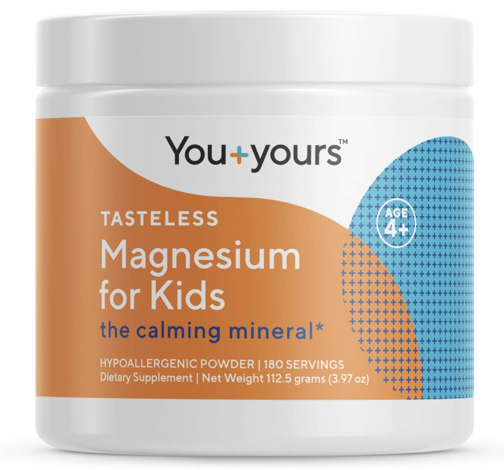 Tasteless magnesium for kids' calm
