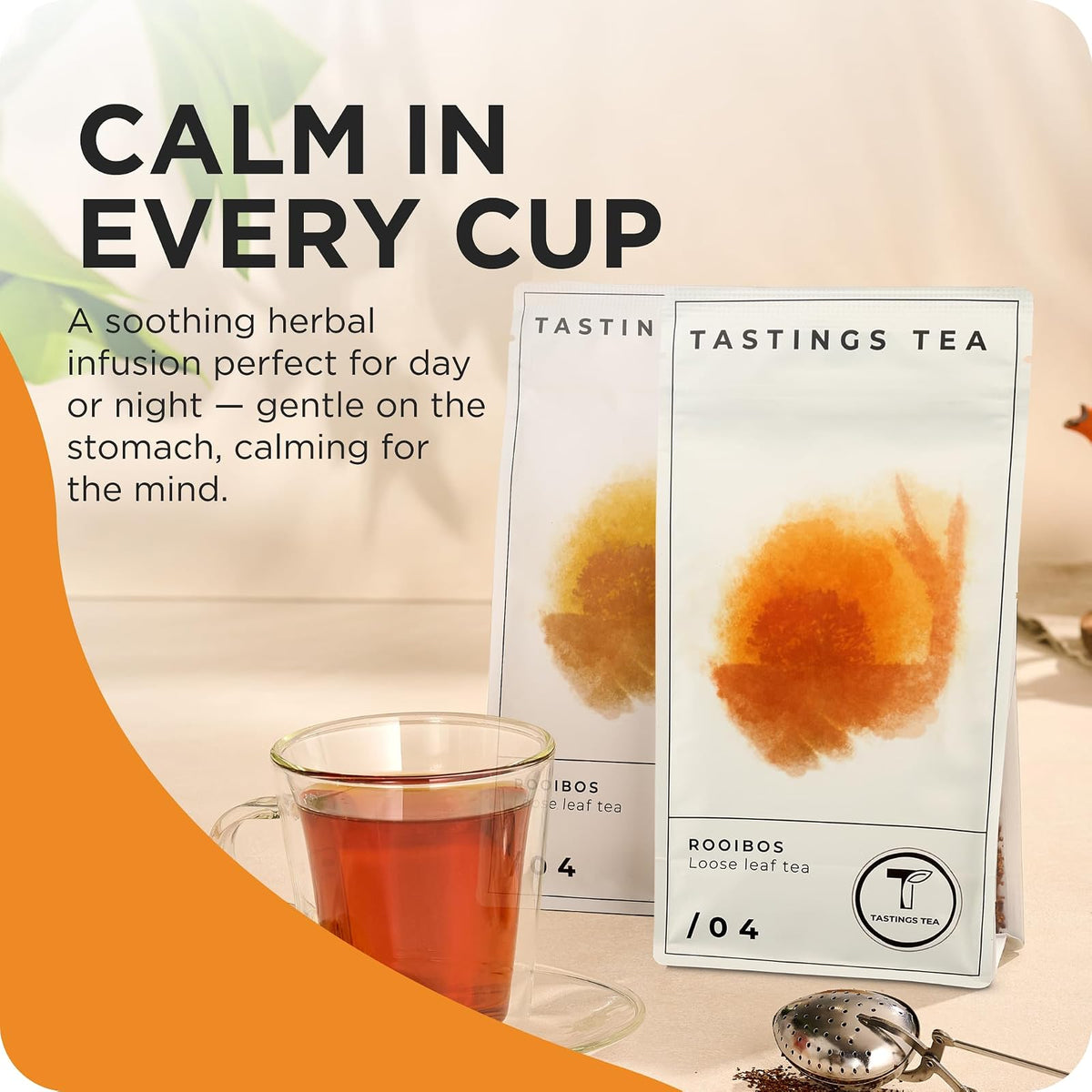 Tastings Tea Rooibos for soothing evenings