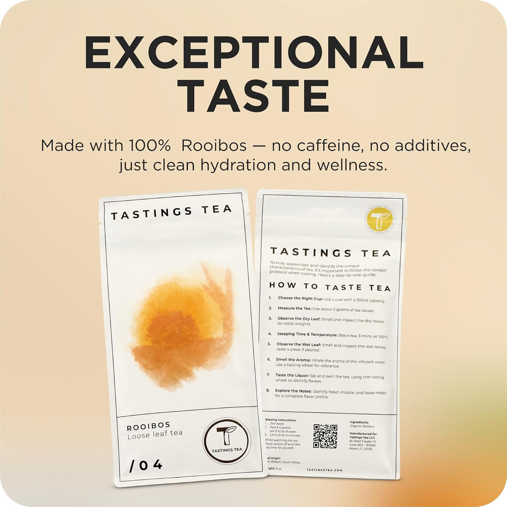 Tastings Tea Rooibos herbal infusion benefits