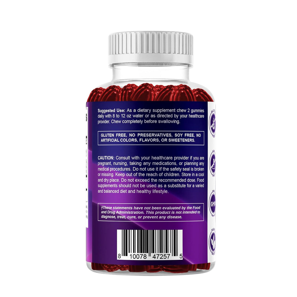 Tasty 5-HTP gummies for mental clarity