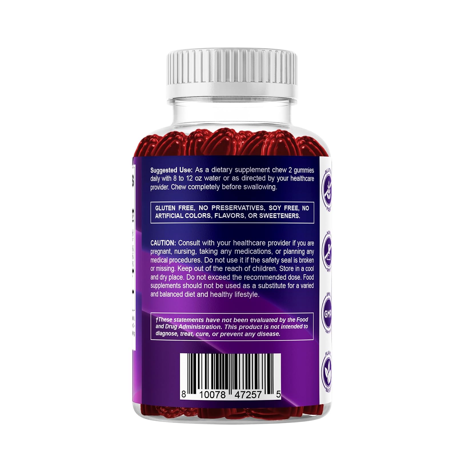 Tasty 5-HTP gummies for mental clarity
