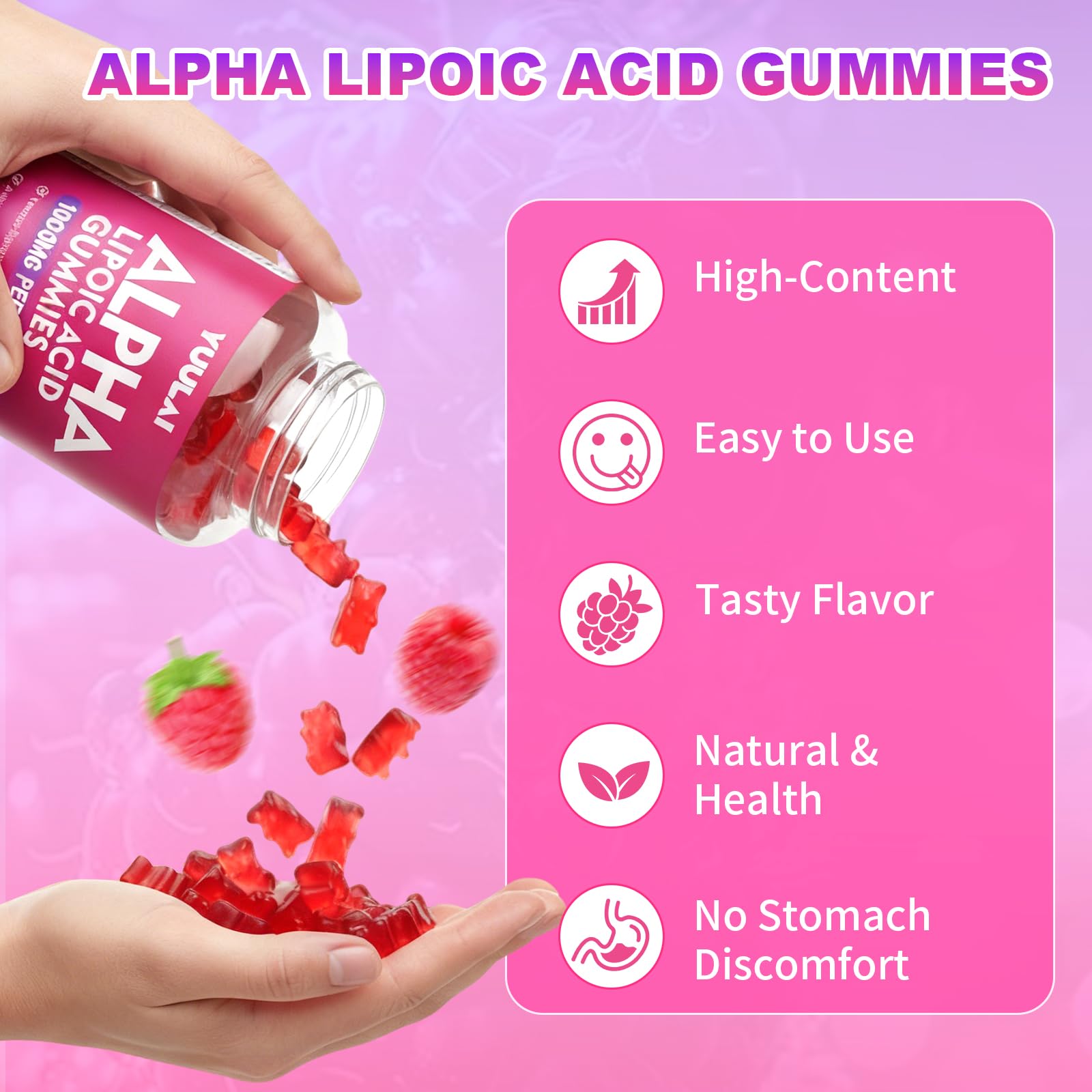 tasty alpha lipoic acid gummies