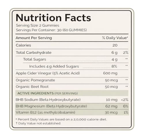 Tasty apple cider gummies for health