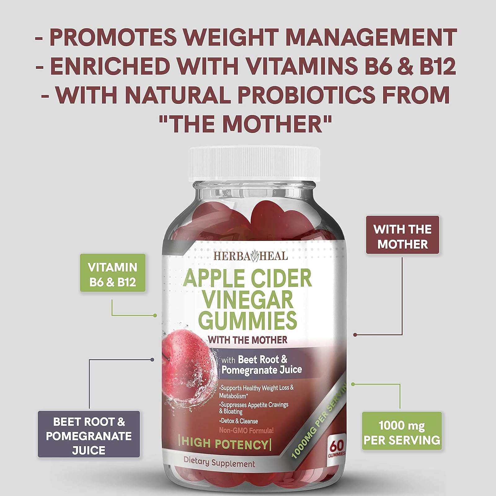 tasty apple cider vinegar gummies