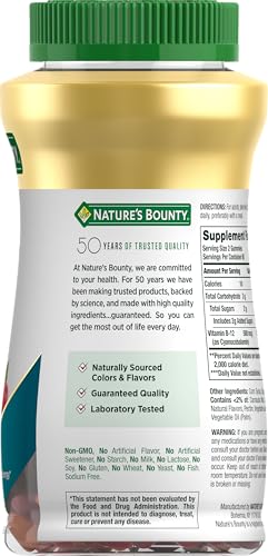 Tasty B12 gummies for overall wellness