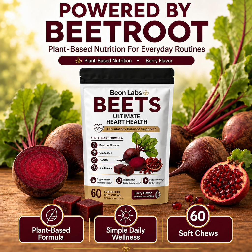 tasty beet chews for active lifestyle