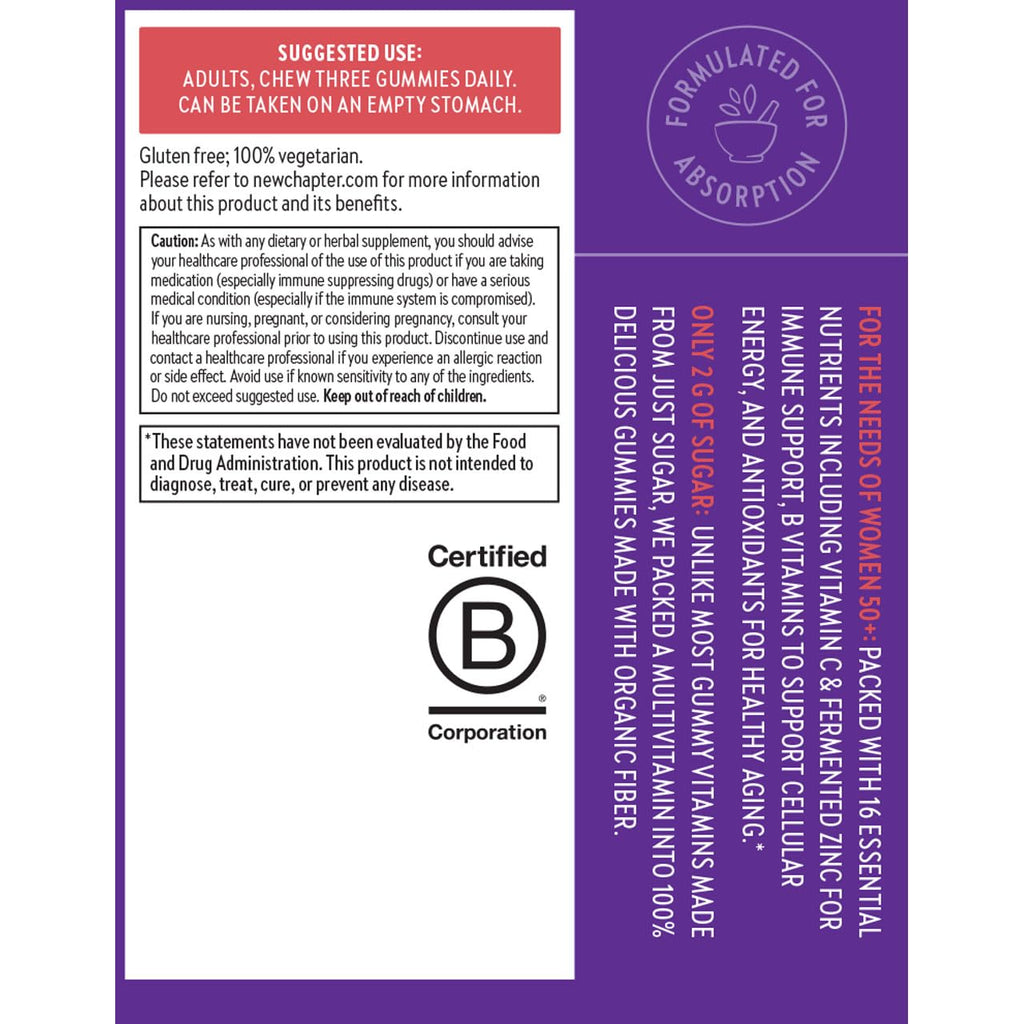 Tasty berry citrus vitamins for wellness