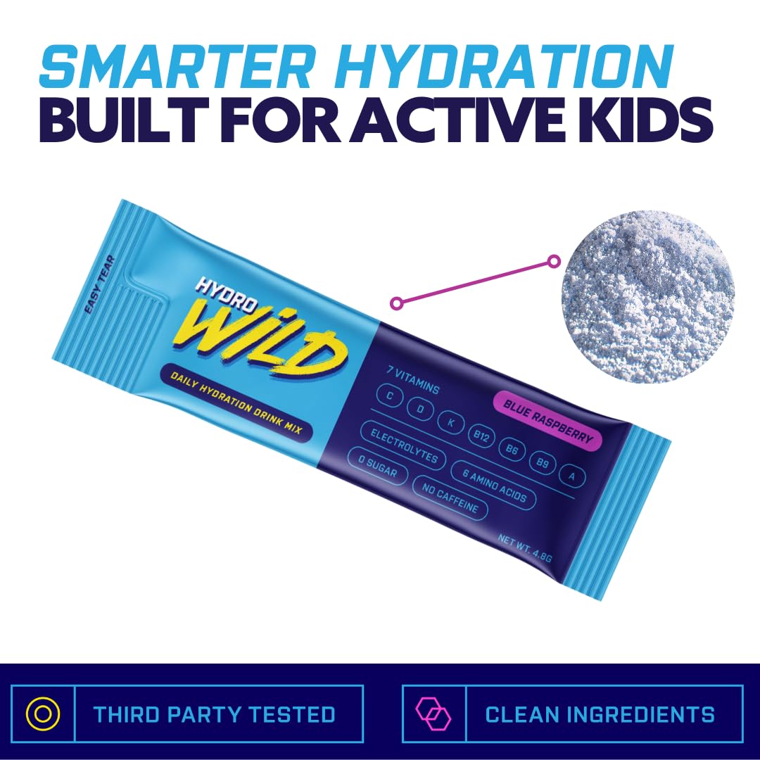 tasty blue raspberry hydration mix