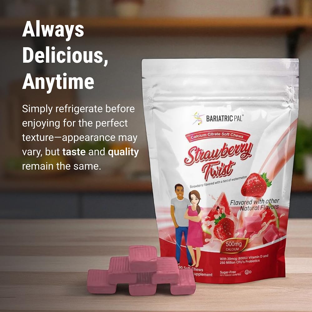 tasty calcium chews for improved absorption