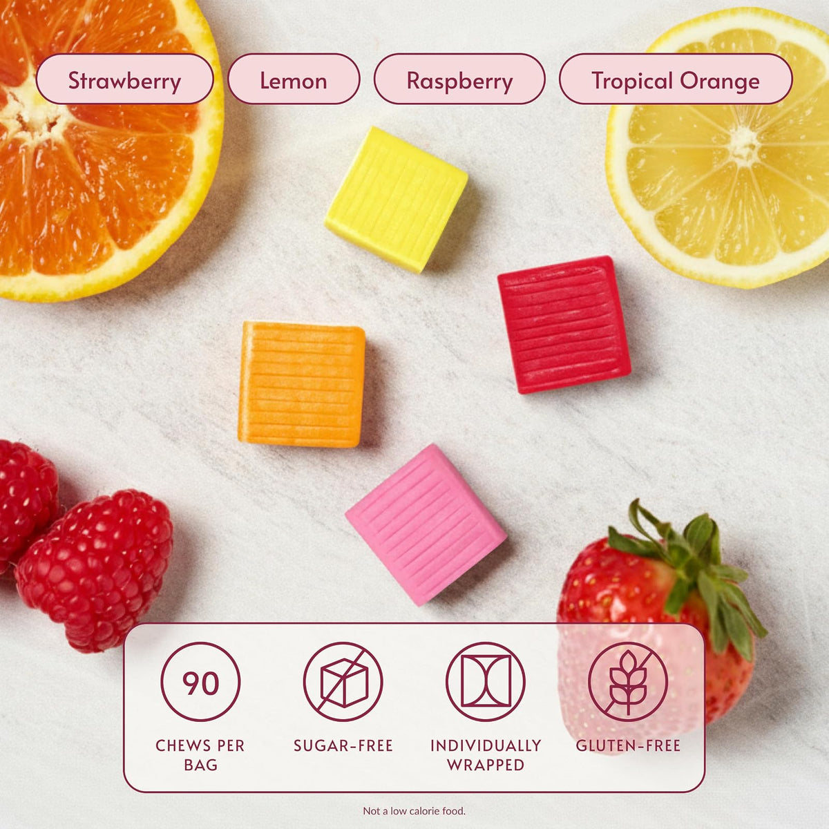 tasty calcium chewy bites for health