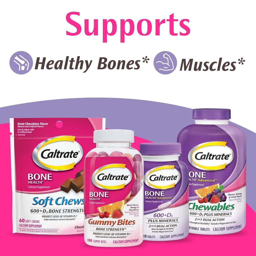 tasty calcium citrate for healthy bones