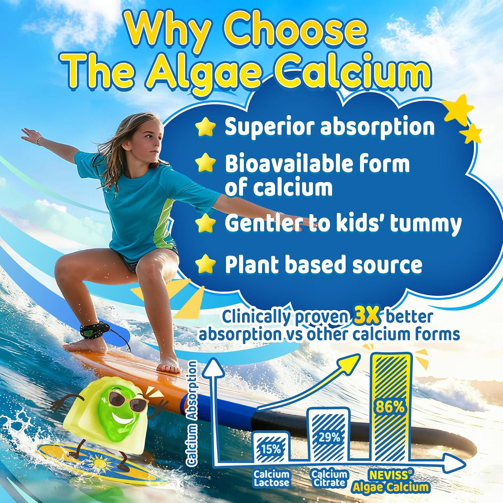 tasty calcium gummies for children