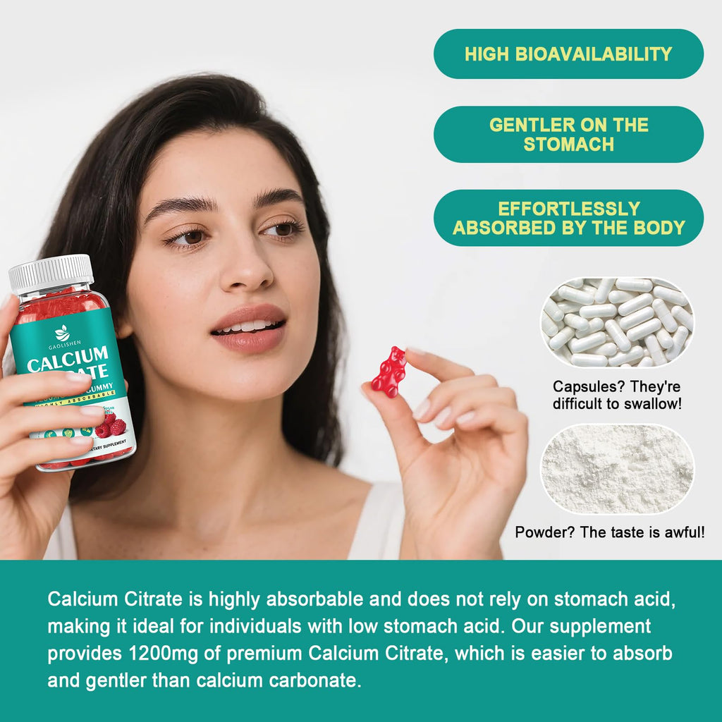 tasty calcium gummies for daily nutrition