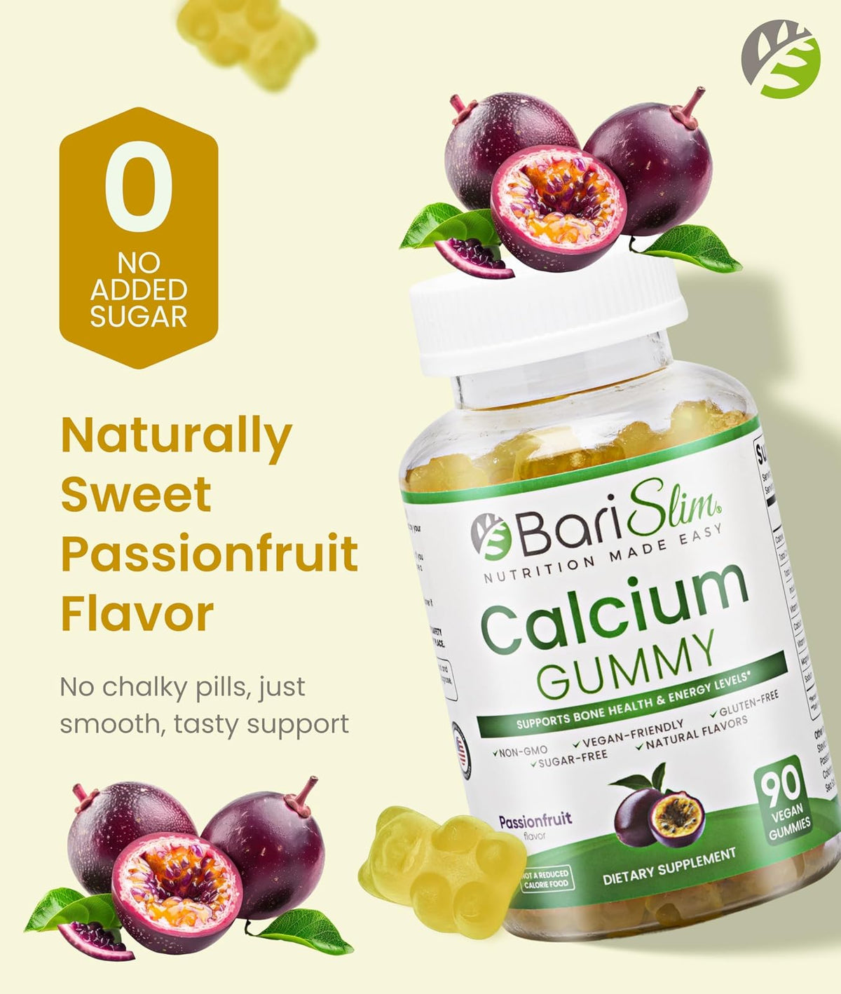 tasty calcium gummies for kids and adults