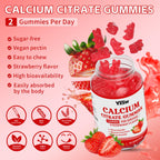 tasty calcium gummies for kids and adults