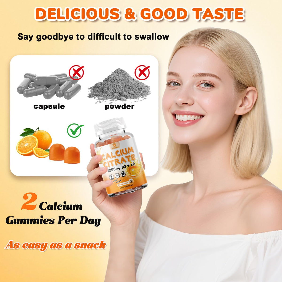 tasty calcium gummies for kids and adults