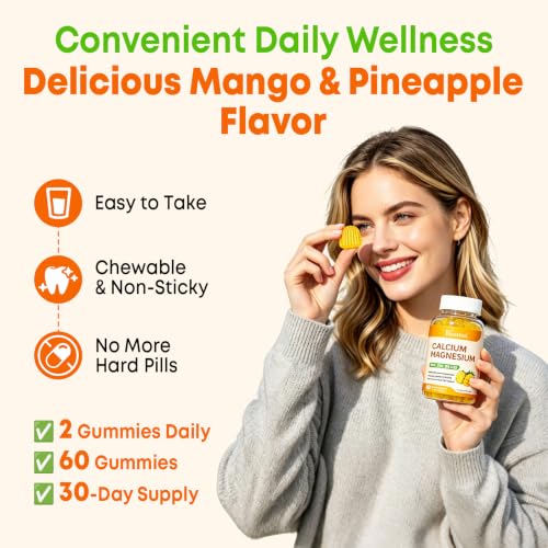tasty calcium magnesium gummies