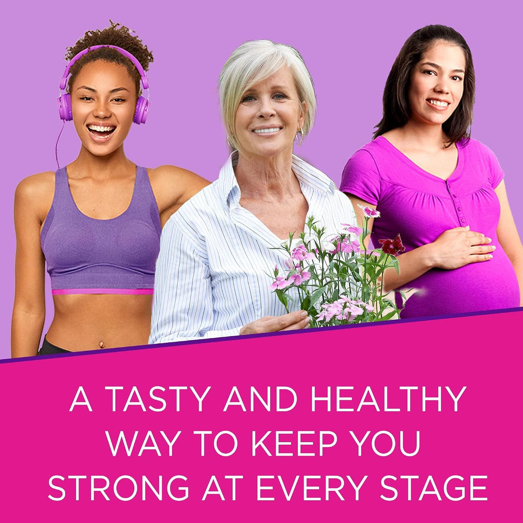 Tasty calcium soft chews for better absorption