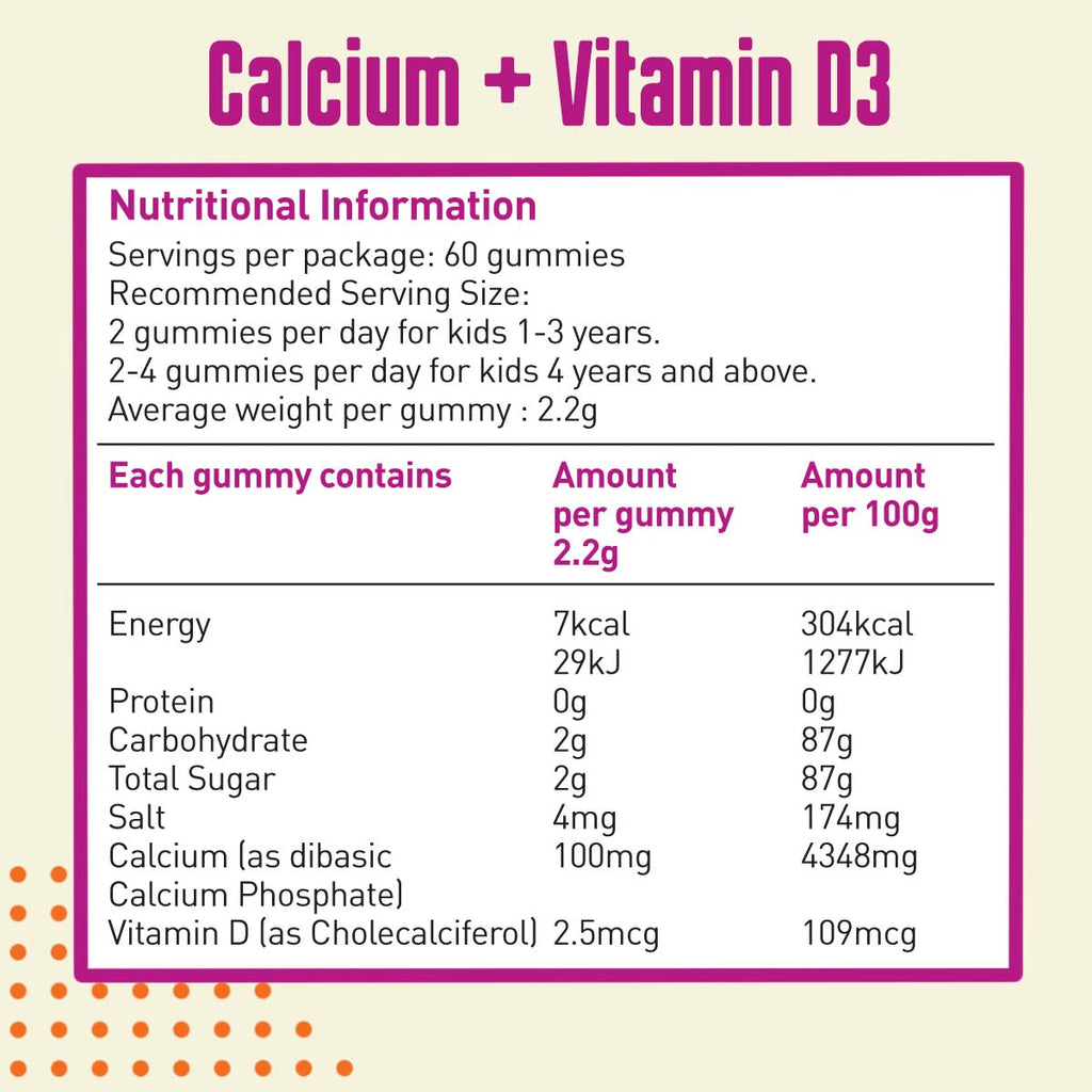 tasty calcium supplement for kids