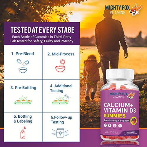 Tasty calcium supplements for children
