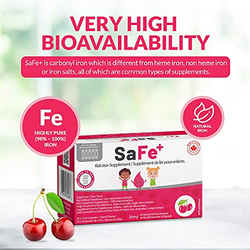 tasty cherry flavour iron for kids