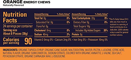 tasty chews for endurance sports