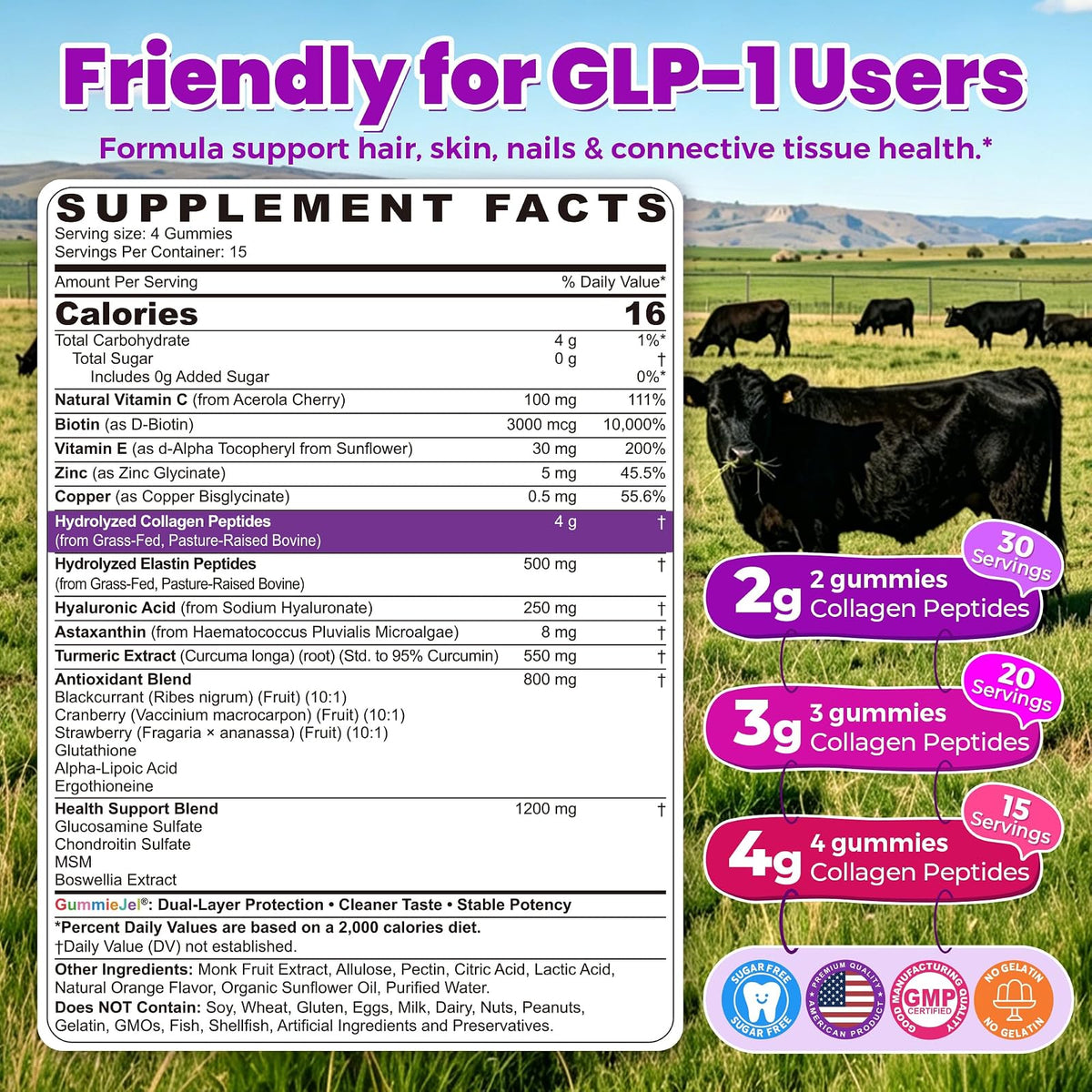 tasty collagen gummies for skin health
