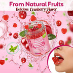 tasty cranberry fiber chewables