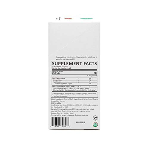 tasty cranberry supplement for adults