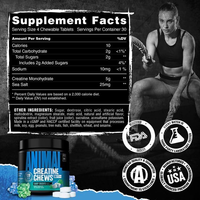 tasty creatine chews for performance