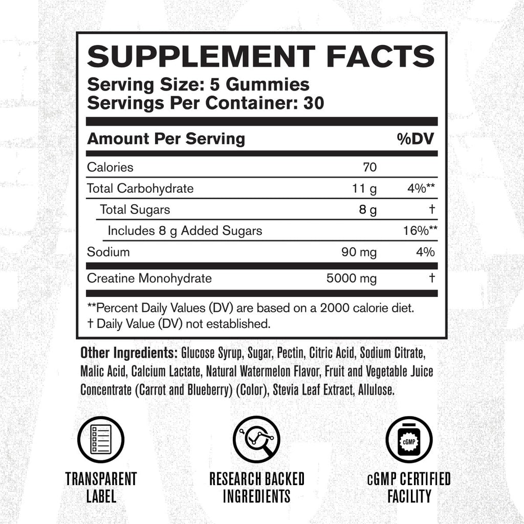 tasty creatine gummies for active lifestyle