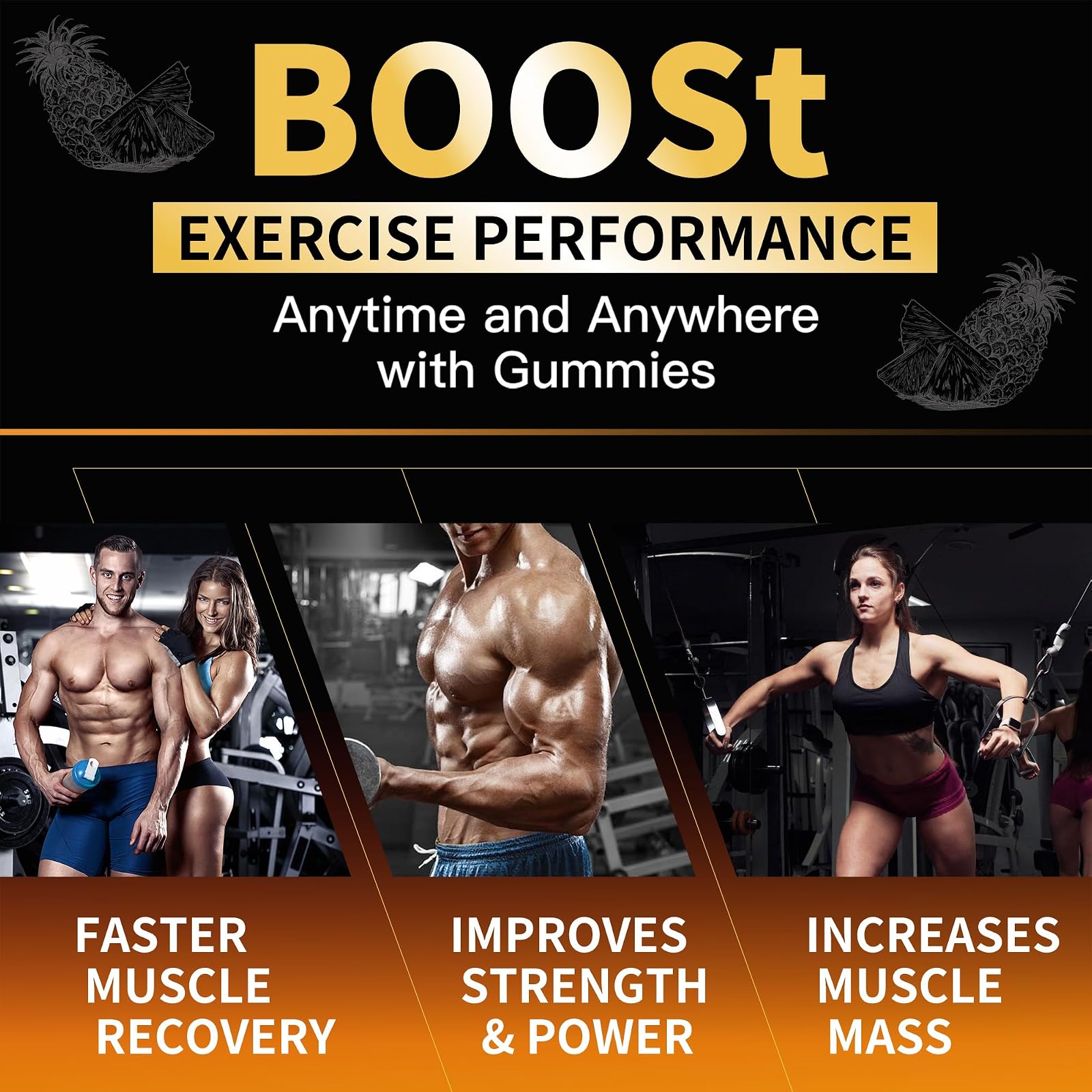 Tasty creatine gummies for daily use