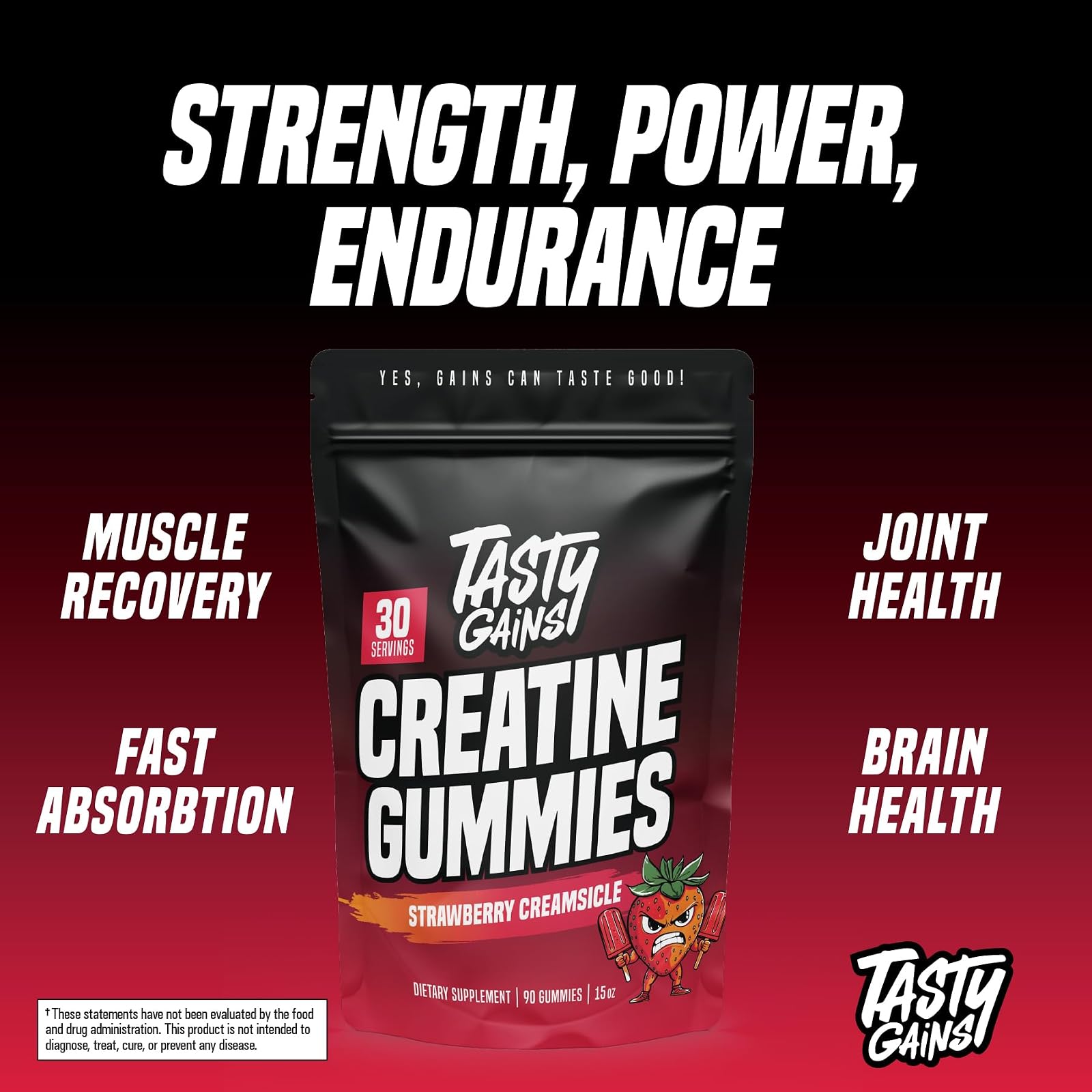 tasty creatine gummies for recovery