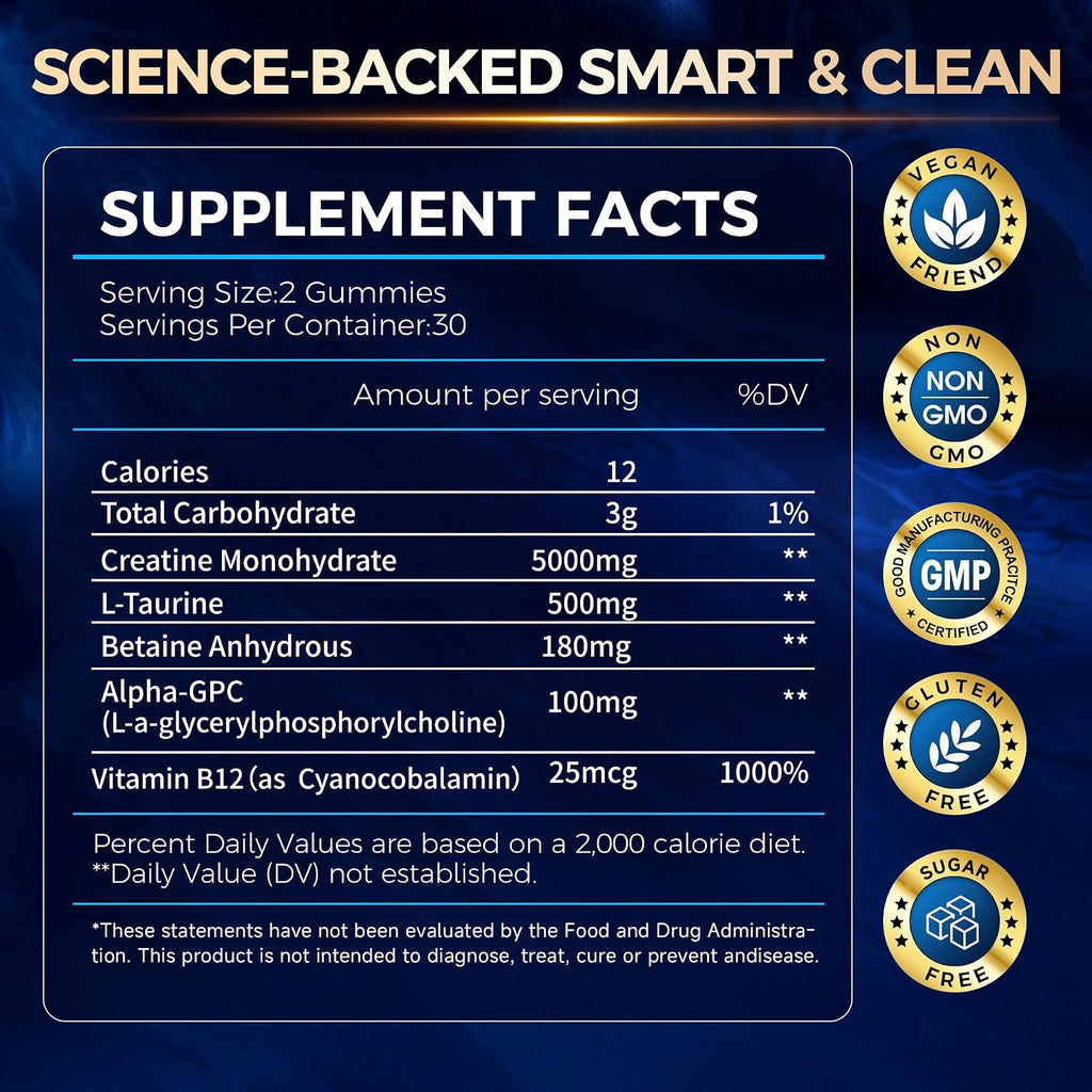 tasty creatine gummies for recovery