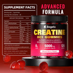Tasty creatine HCl gummies with turmeric
