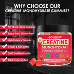 Tasty creatine monohydrate supplement