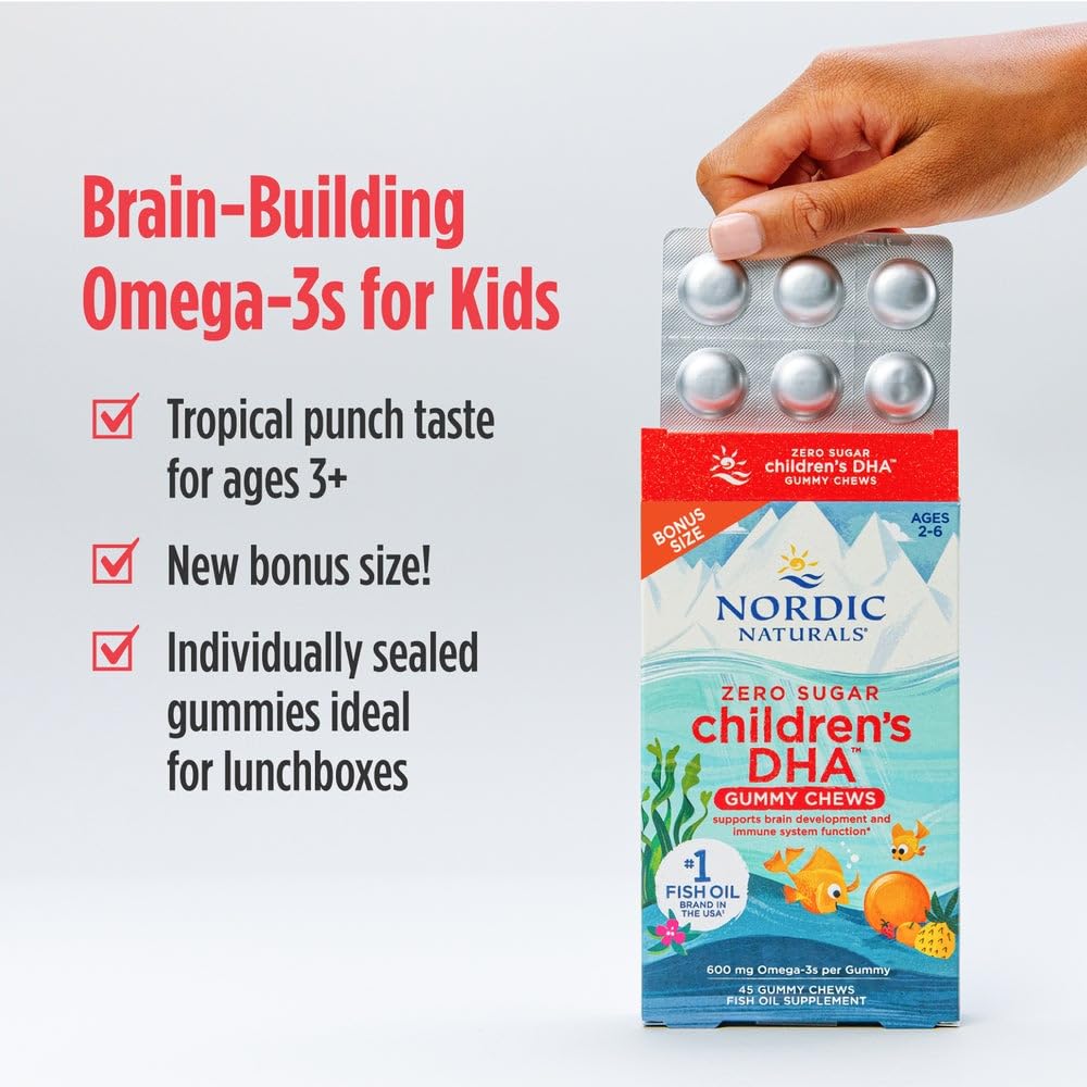 tasty DHA gummies for kids nutrition