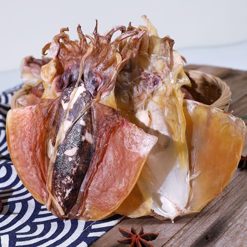 tasty dried squid for snacking