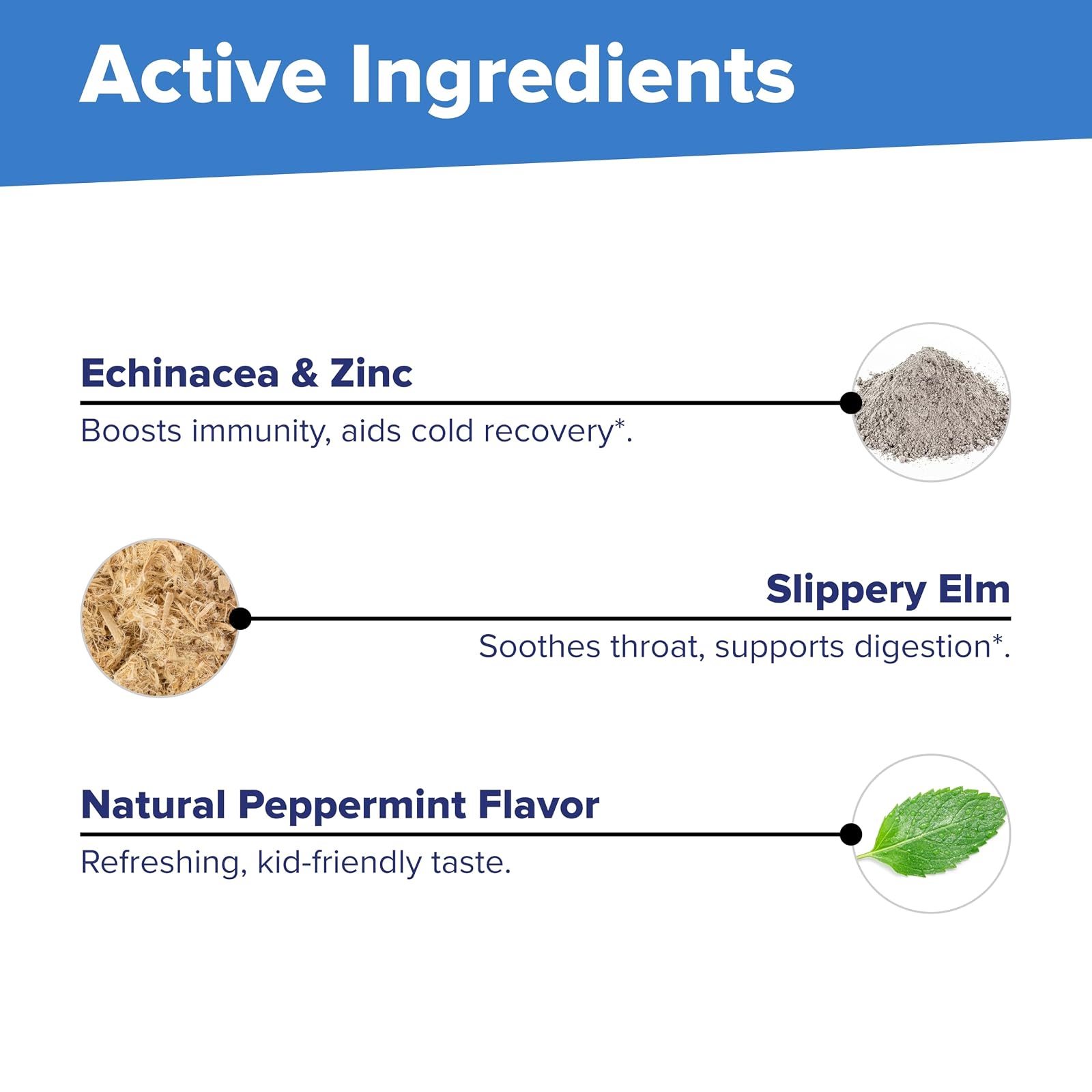 tasty echinacea lozenges for kids