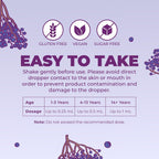 tasty elderberry drops for children