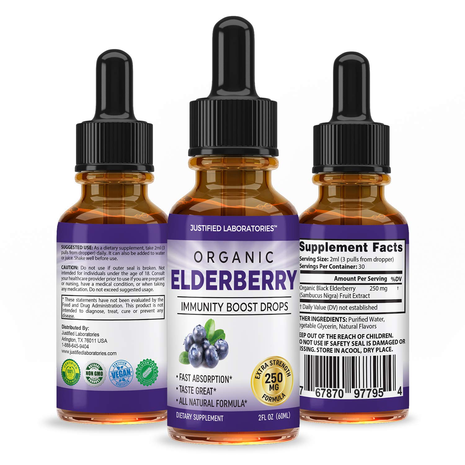 tasty elderberry drops for children