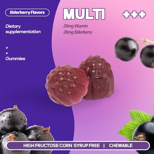tasty elderberry flavor for daily use