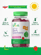 tasty elderberry gummies for children