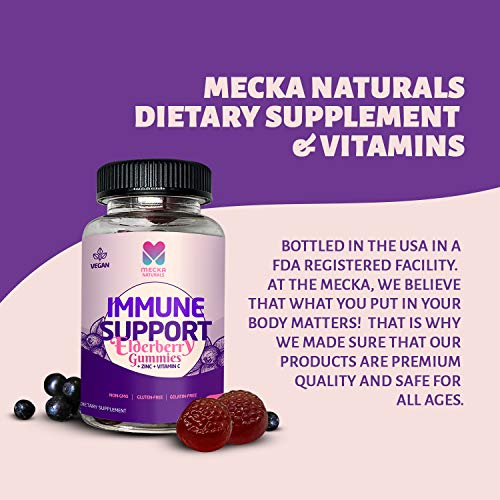 tasty elderberry gummies for children