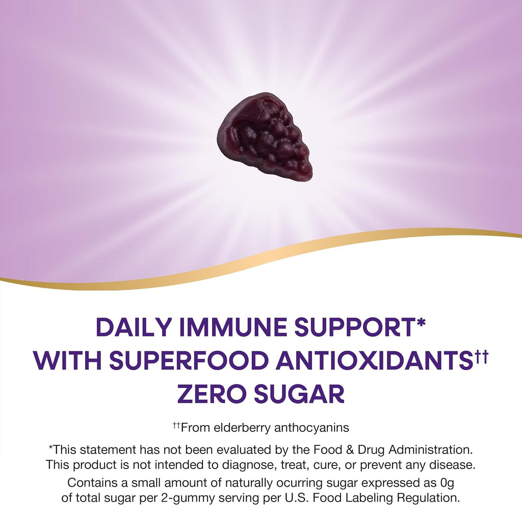 tasty elderberry gummies for children