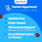 tasty elderberry gummies for children